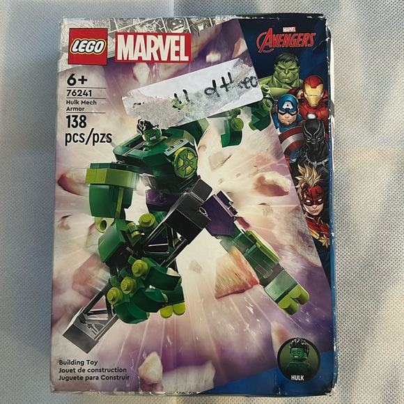 Lego | Toys | Lego Marvels Hulk Mech Armor | Poshmark